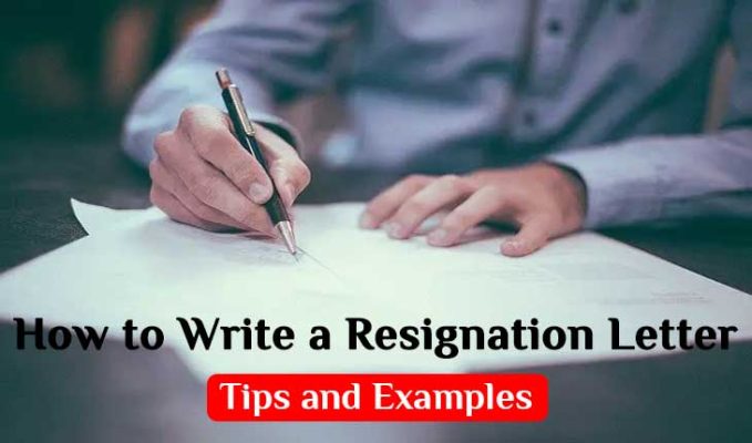 How to Write a Resignation Letter: Tips and Examples - Explain Here